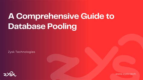 A Comprehensive Guide To Database Pooling With Postgresql Typeorm And