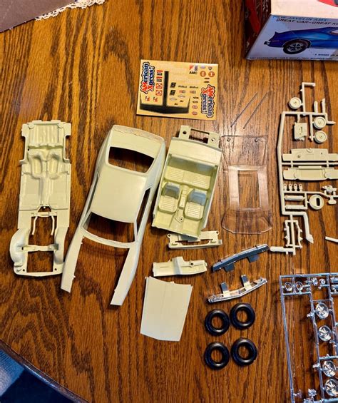 Rare Original Vintage Amt 1974 Javelin Amx Kit Stock Scale Model Car T345 Jo Han 4854799148