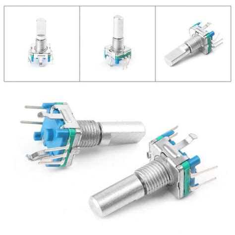 Pin Rotary Switch Mm Rotary Encoder Switch D Shaft Digital Potentiometer Pulse Mechanical