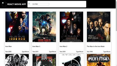 Github Ranjan51moviesearchapp This React Movie Search App Will Be