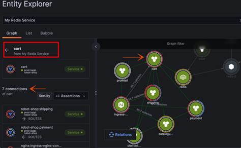 Navigate The Entity Explorer Grafana Cloud Documentation