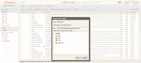Review Zimbra Webmail Paul Stamatiou