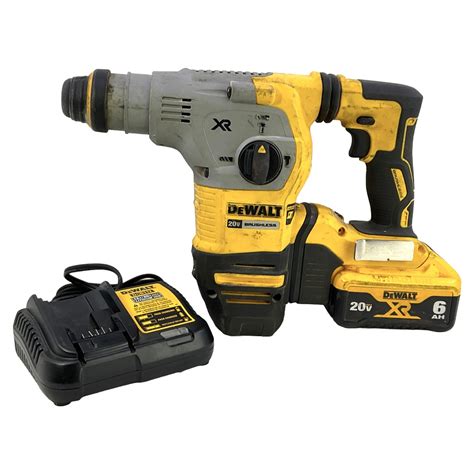 Dewalt Dch293 20v Cordless Brushless 1 1 8 In L Shape Rotary Hammer
