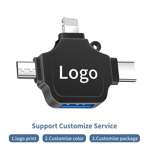 In Usb Otg Adapter Flash Drive Reader Toptai