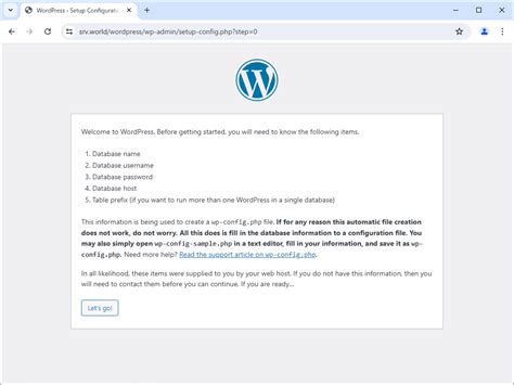 ubuntu 24 04 apache2 ブログシステム wordpress server world