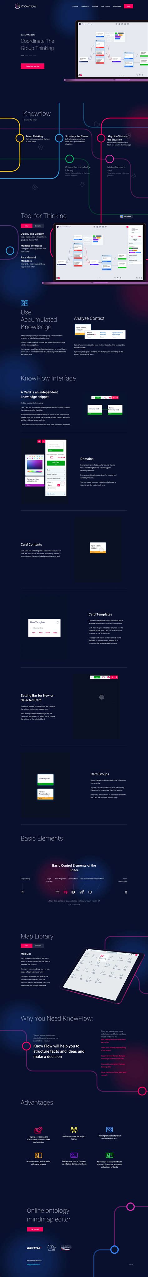 knowflow website design lapa ninja