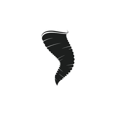 Premium Vector Tornado Logo Symbol Vector Illustration Design