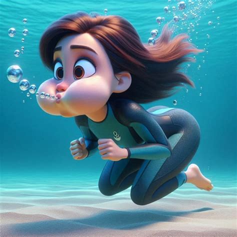 Underwater Facepuffy Cheeksbubbles Tensorart Tensorart