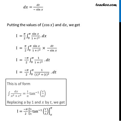 example 30 evaluate integral x sin x 1 cos2 x dx examples