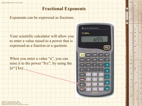 Using The Scientific Calculator Ppt