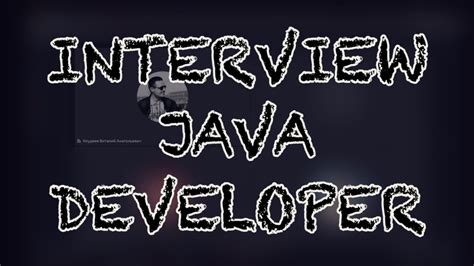 Собеседование java Технические вопросы новичку youtube