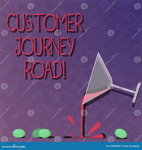 Word Writing Text Customer Journey Road Business Concept For Customer