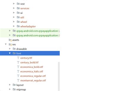 How To Use Custom Font In A Project Written In Android Studio Stack Overflow