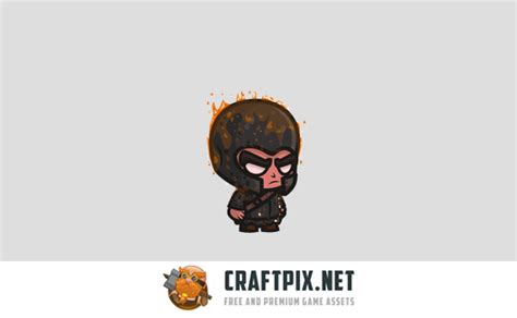 Elemental Chibi 2D Game Sprites CraftPix Net