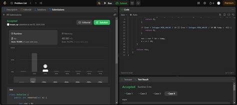 Bhoopendra On Linkedin Day 7 Of 100days100leetcode Challenge And I Have Solved The Reverse