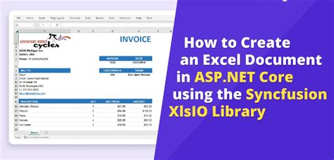 How To Create An Excel Document In Aspnet Core Using The Xlsio Library By Arun Raj Medium