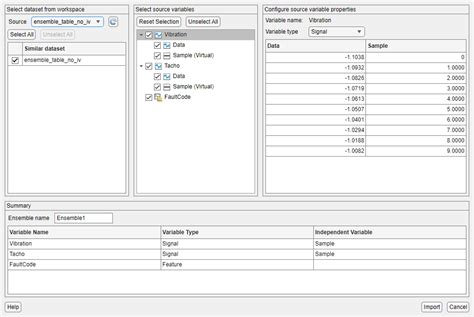 Import Data Into Diagnostic Feature Designer Matlab And Simulink