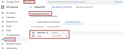 kop gke clusters shared vpc network rafay product documentation