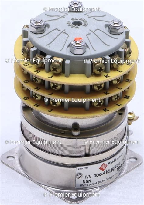 WARD LEONARD ROTARY RELAY VAC COIL Premier Equipment Solutions Inc