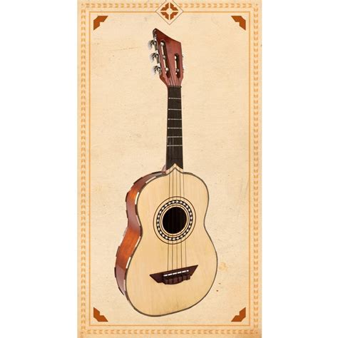 H Jimenez Lv2 Quetzal Premium Acoustic Mariachi Vihuela Guitar With