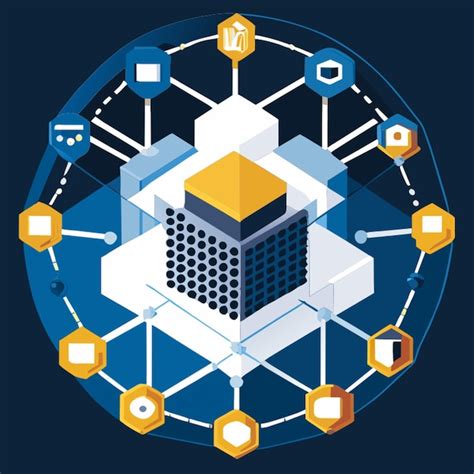 A Hub Connected To Many Networks Vector Illustration Premium Ai Generated Vector