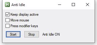 Github Mihaifm Antiidle Prevent Your System From Going Idle