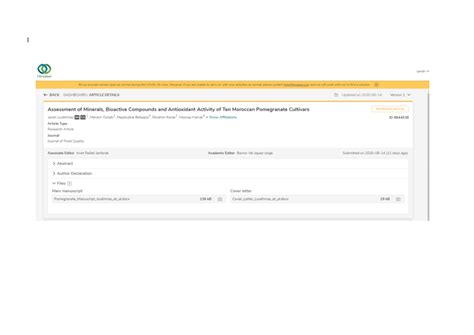 Pdf Bioactive Compounds Antioxidant Activity And Fatty Acids
