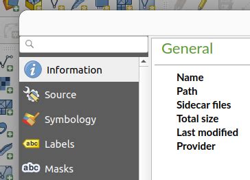 How To Display The Information Tab For Vector Tiles In QGIS Geographic Information Systems