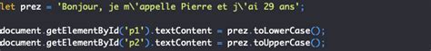 L objet global JavaScript String propriétés et méthodes Pierre Giraud