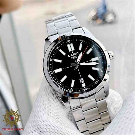 Casio Mtp Vd02d 1eudf Nam Quartz Pin DÂy Kim LoẠi Case 41mm Đồng Hồ Thịnh Phát