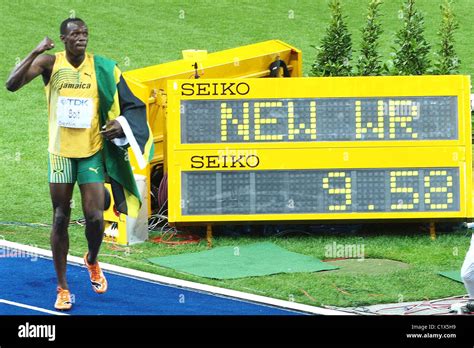 Ten Years Ago Usain Bolt Posts 100 Meter Record That