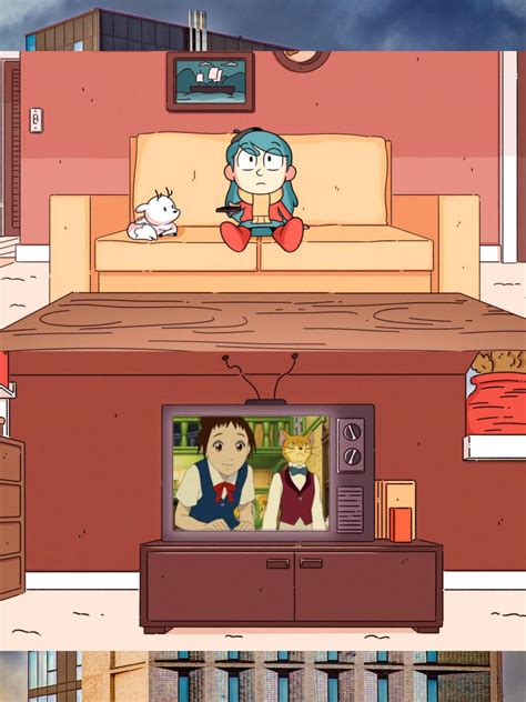 Hilda Watches The Cat Returns By Multiversedefender10 On Deviantart