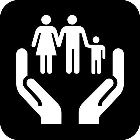 Social Services Icon At Collection Of Social Services