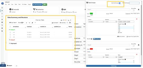 6 Data Profiler — D3view Simlytiks Documentation Documentation