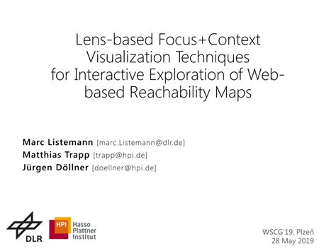 Pdf Lens Based Focus Context Visualization Techniques For Interactive Exploration Of Web