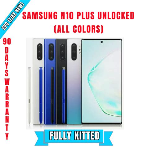 Samsung Note 10 Plus Unlock