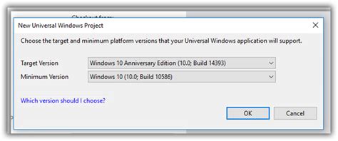 Uwp How To Call Microsofts Dialog In Vsix Custom Wizard Extensions