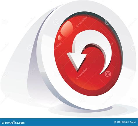 Button Undo Stock Vector Illustration Of Push Mistake