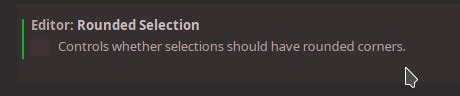 Add Configuration To Remove Rounded Corners Issue Microsoft Vscode GitHub
