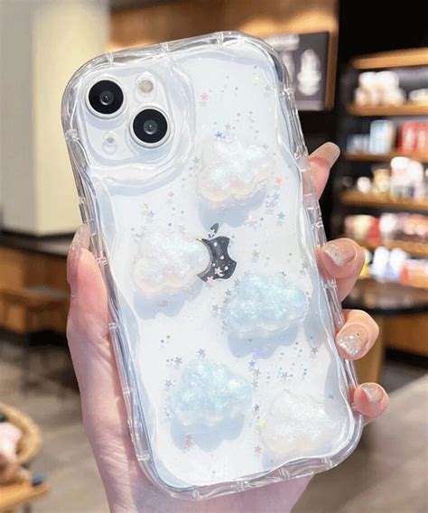 💕인기상품💕 갤럭시 Z플립 아이폰 말캉 구름 케이스 에이블리