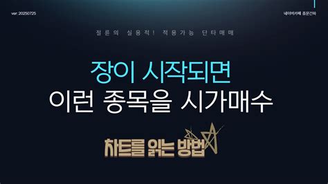 오전장 단타매매로 시가매수 시초가매매는 어떤 종목으로 하는 것이 좋을까 Youtube