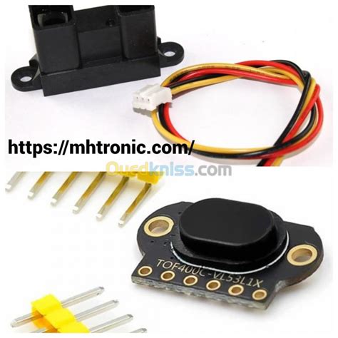 Arduino Capteur De Distance Infrarouge Gp2y0a02yk0f Sharp Tof400c