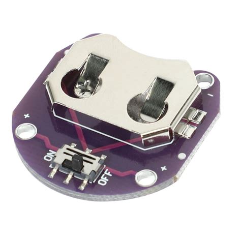 Модуль крепления батареи Lilypad Cr2032 для Arduino купить по