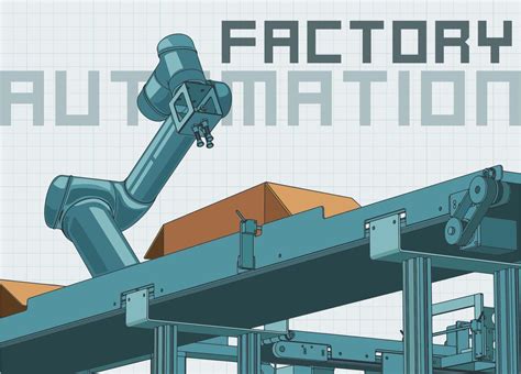 Automated Factory Line 46806261 Vector Art At Vecteezy