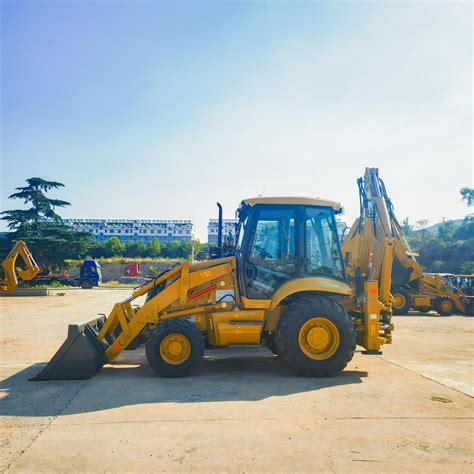 Manufacturer 4x4 Back Hoe Loader China Wheel Mini Excavator Backhoe