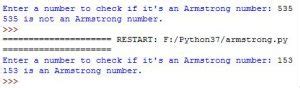 Python Program Check Armstrong Number EasyCodeBook