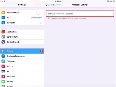 enabling guided access on the ipad