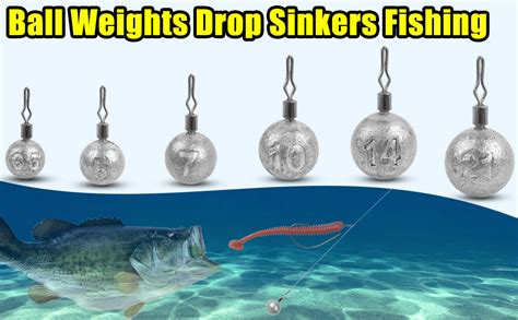 Shaddock Fishing Lead Drop Shot Weights Sinkers 20pcs Bass Casting