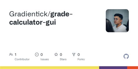 Github Gradientick Grade Calculator Gui