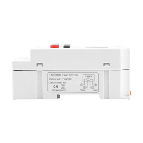 Sinotimer Tm630s 4 12v 30a Timer Switch 1 Second Interval Weekly Programmable Time Relay